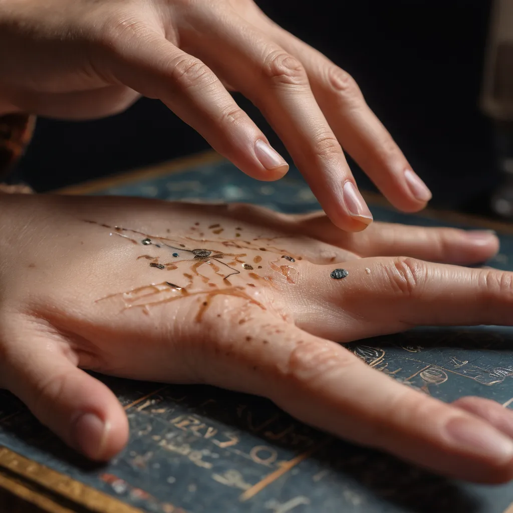 The Blend of Hand Scanning and Palmistry Techniques